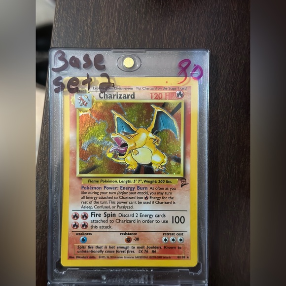 Pokemon | Other | Charizard Base Set 2 43 | Poshmark